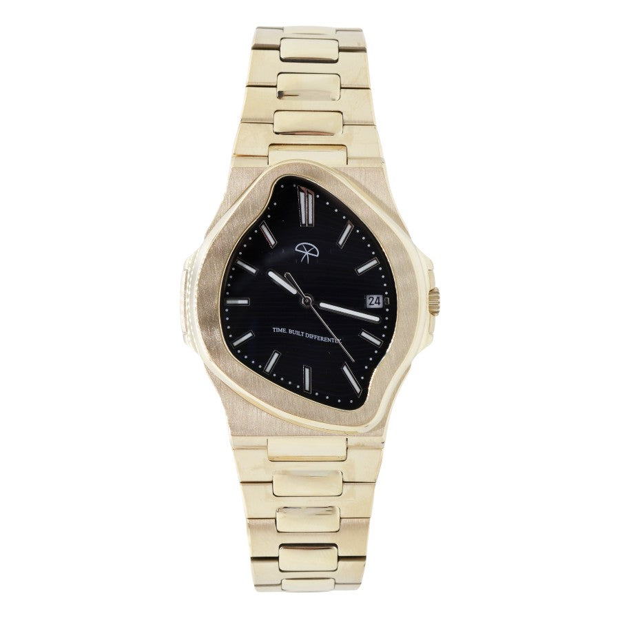DUANCE & CO. - 013 GOLD & BLACK | AUTOMATIC MELTING WATCH